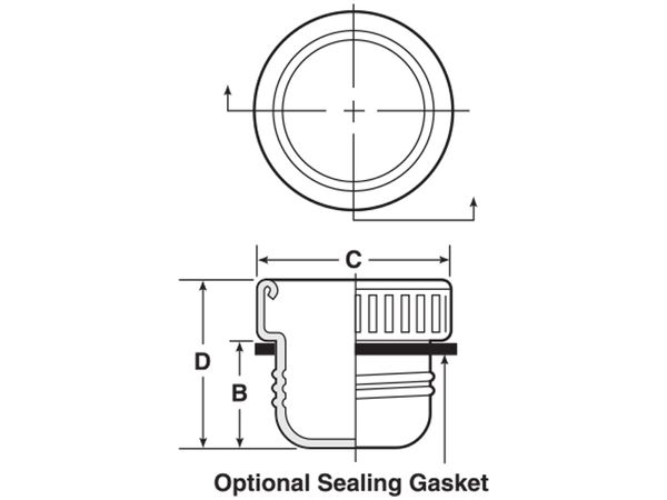Threaded Aluminum Plugs | ASP Series | Caplugs