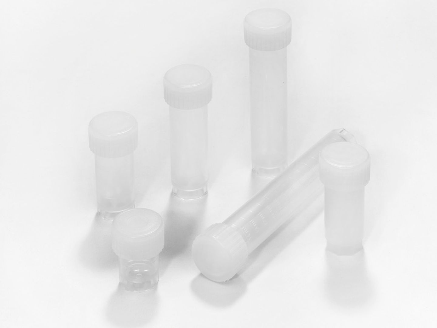 Transport Vials with Caps | Evergreen
