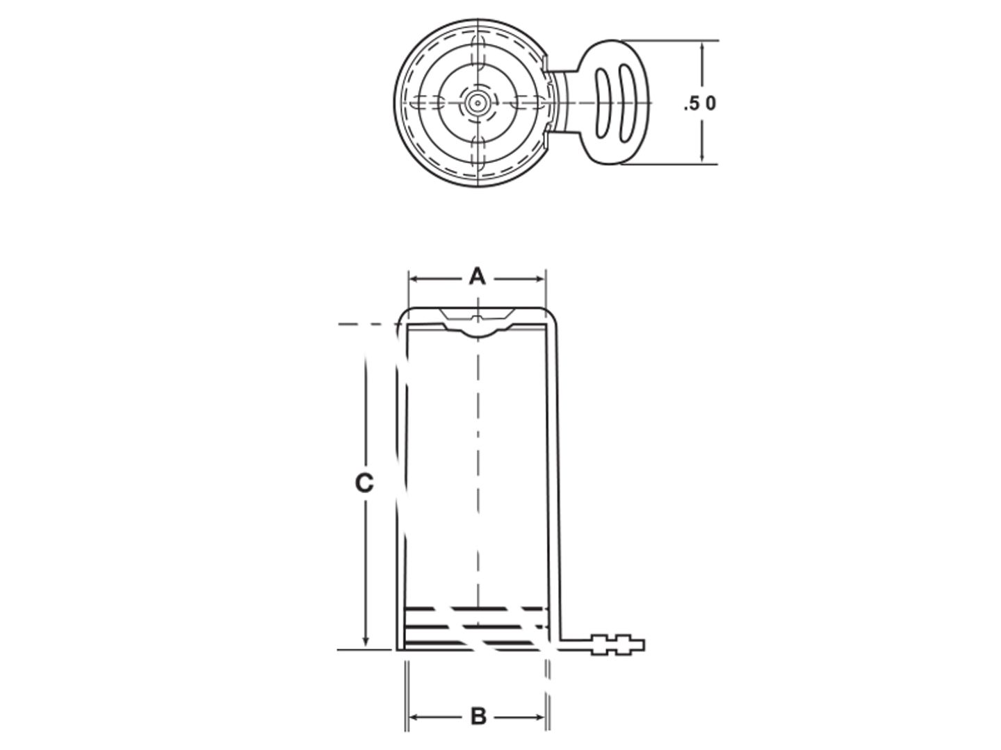 Flexible Tear-Tab Caps - Flex500™ | HJS Series | Caplugs