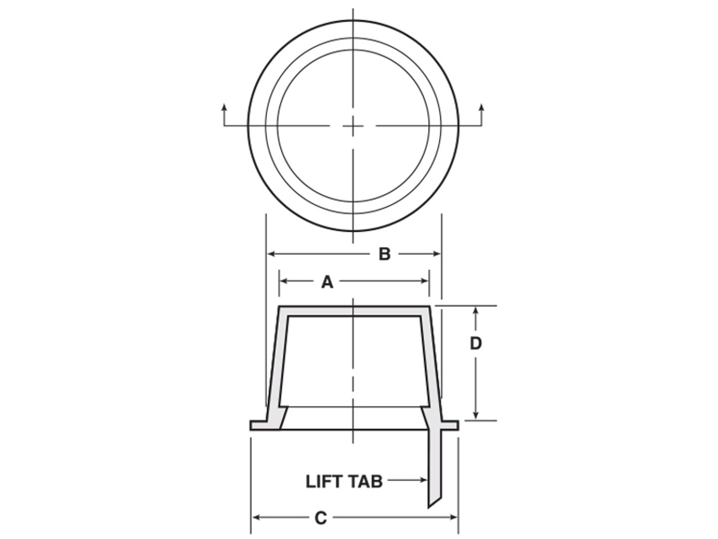 Lift-Tab Tapered Plugs | L Series | Caplugs