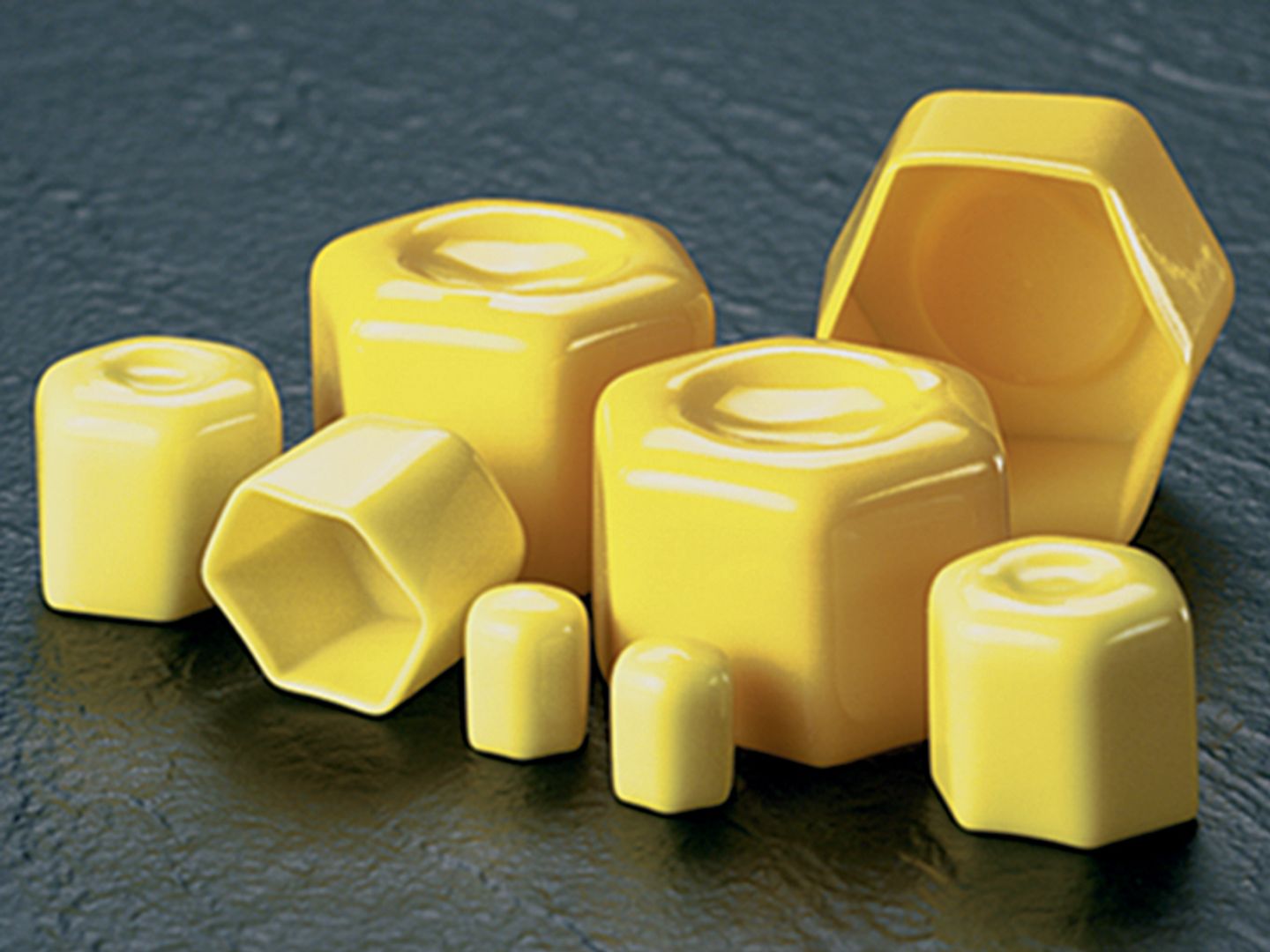 MS Style Vinyl Hex Caps | MS Series | Caplugs